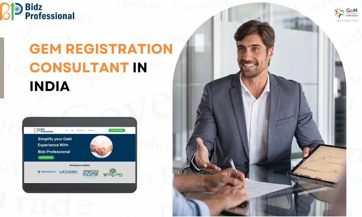 GeM Consultant in India: Expert Support by Bidz Professional